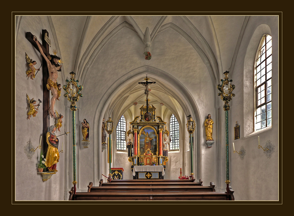 Kirche in Mittenwald Foto & Bild | architektur, sakralbauten, innenansichten kirchen Bilder auf ...