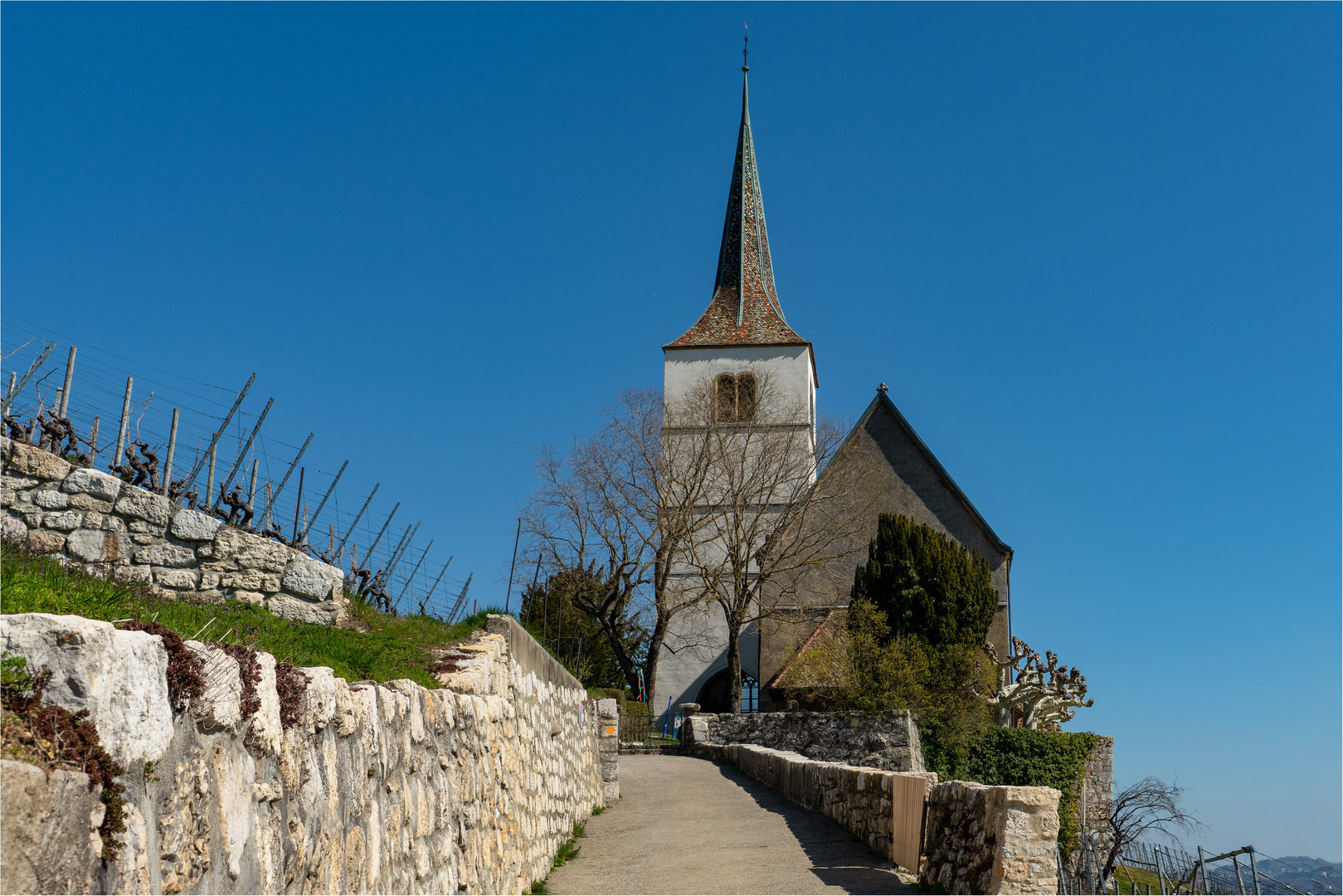 Kirche Ligerz Foto & Bild | world, architektur, motive Bilder auf ...