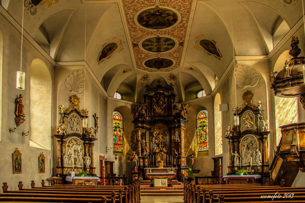 Kirche St. Katharina Foto & Bild | architektur, sakralbauten, innenansichten kirchen Bilder auf ...