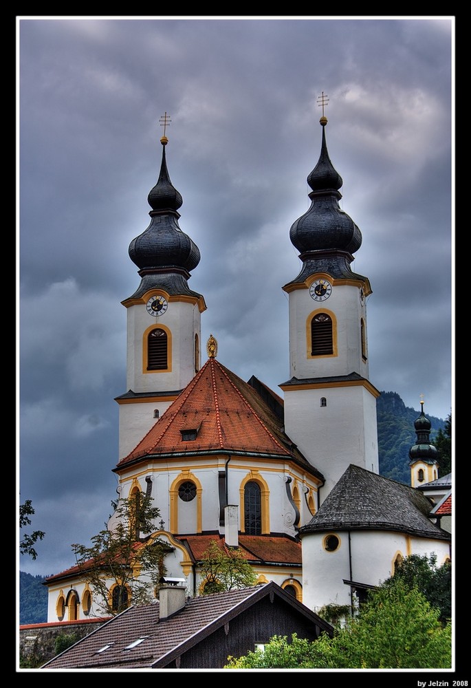 Kirche von Aschau Foto & Bild | architektur, sakralbauten, hdr kirchen Bilder auf fotocommunity