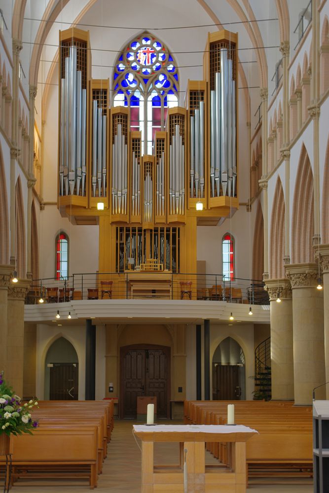 Kirchenorgel HDR-Bild Foto & Bild | architektur, sakralbauten ...