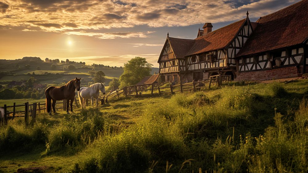 Kirendorf Foto & Bild | september, sonnenuntergang, surreal Bilder auf fotocommunity