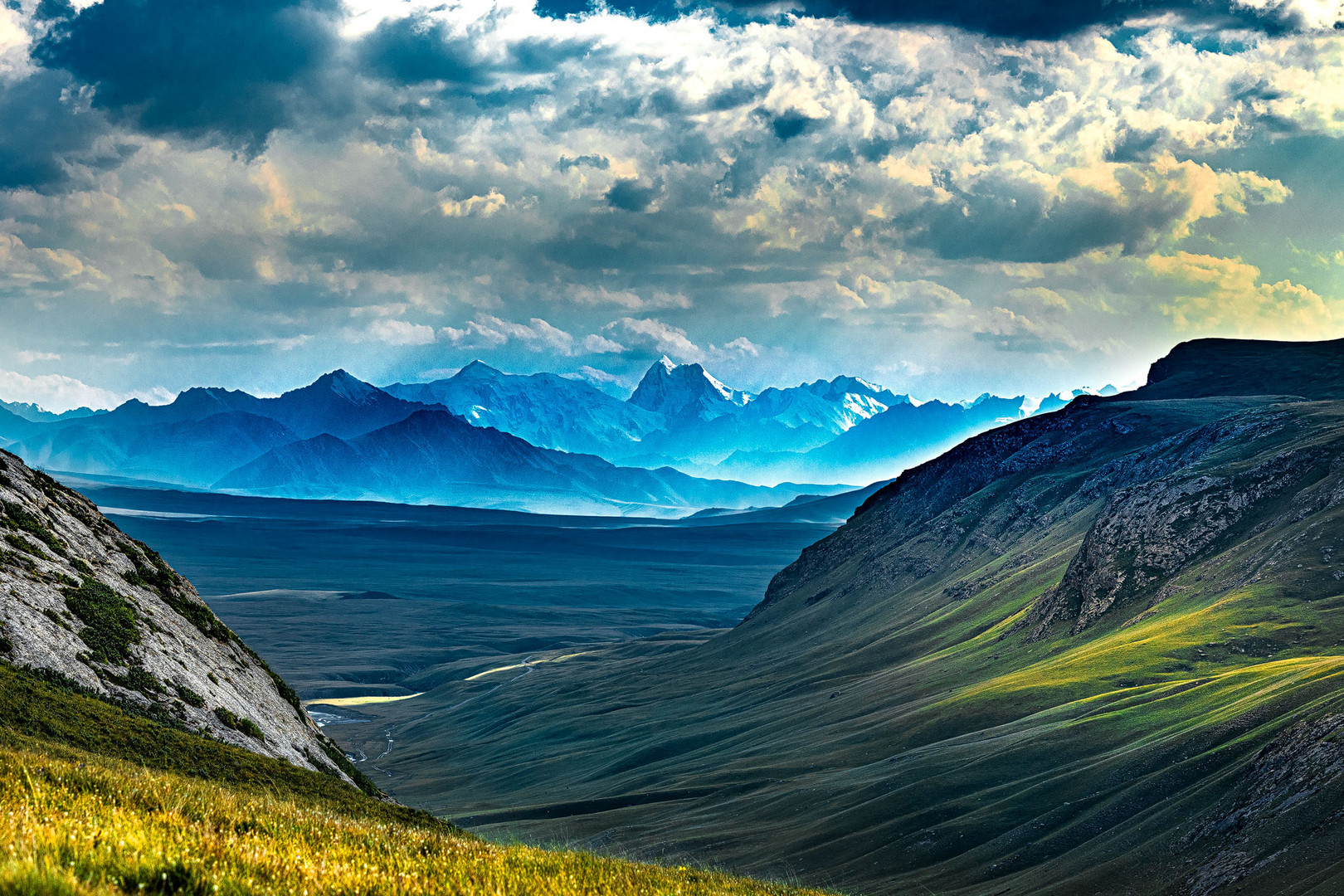 Kirgistan Foto & Bild | landschaft, himmel, berge Bilder auf fotocommunity