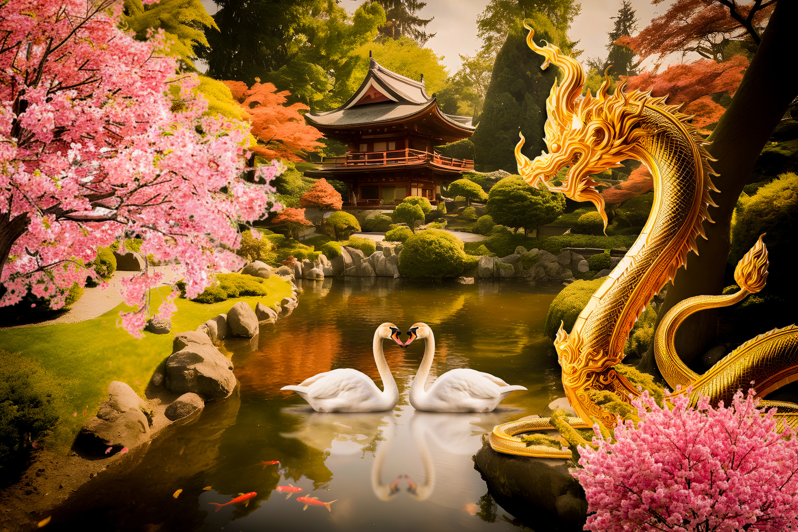 Kirschblüte Teil 2 Foto & Bild | fotomontage, fantasy mystery, composing Bilder auf fotocommunity