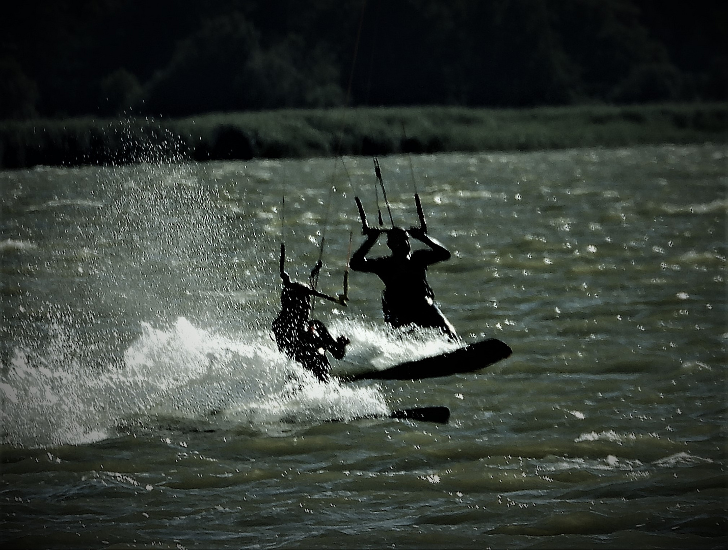 Kiten an der Ostsee Foto & Bild | sport, wassersport, im unter-wasser ...