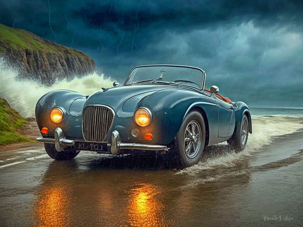 KITO 1 Foto & Bild | ki - montagen, meer, regen Bilder auf fotocommunity