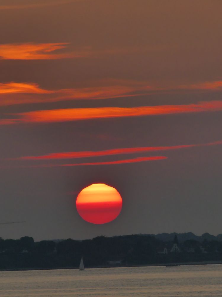 Kitschig aber es war so !!! Foto & Bild | ostsee, förde, kieler förde ...
