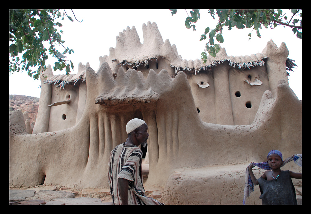 Kleine Moschee Foto & Bild | africa, western africa, mali Bilder auf ...