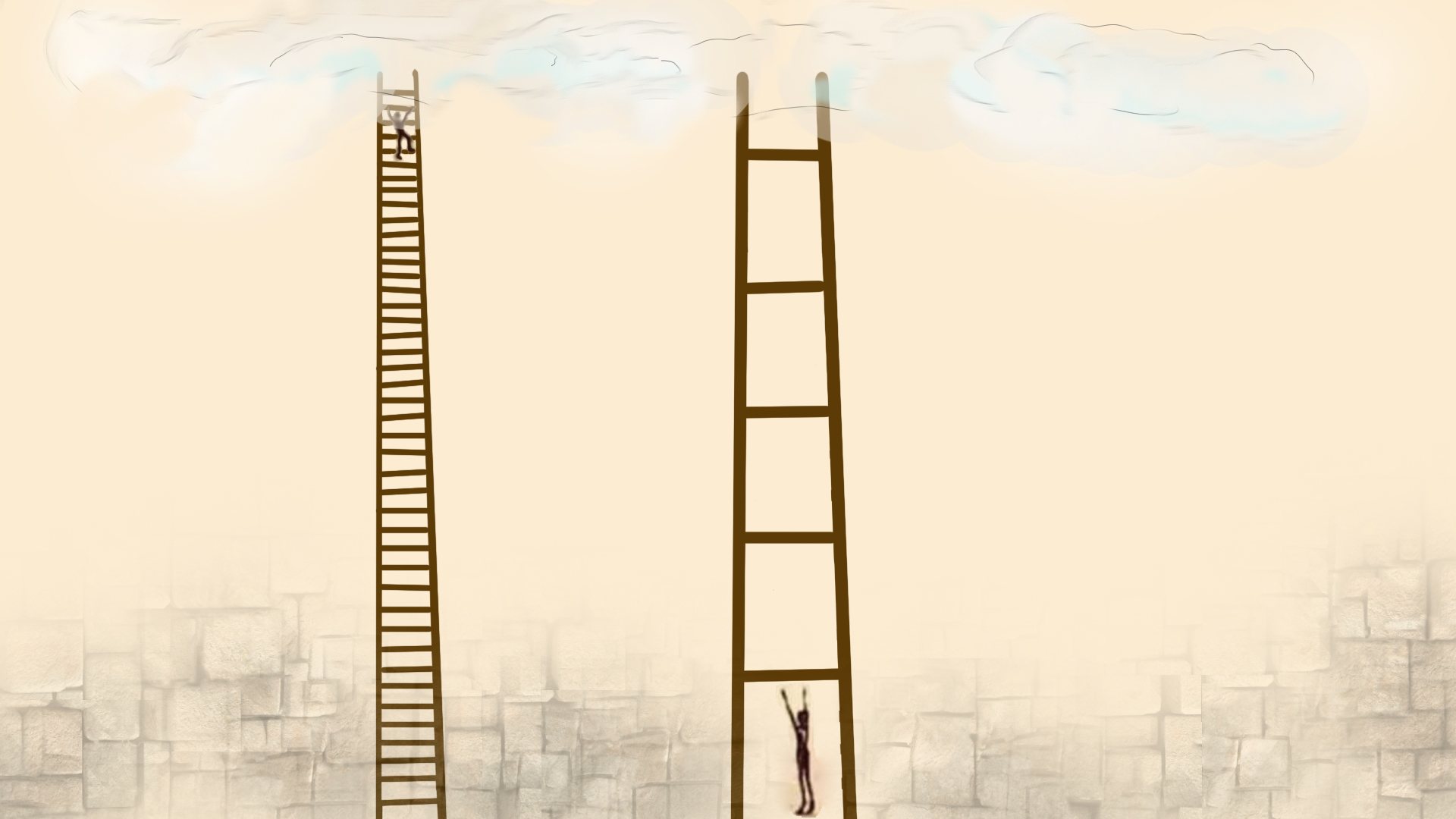 Kleine Schritte führen zum Erfolg Foto & Bild | fotomontage, fantasy ...