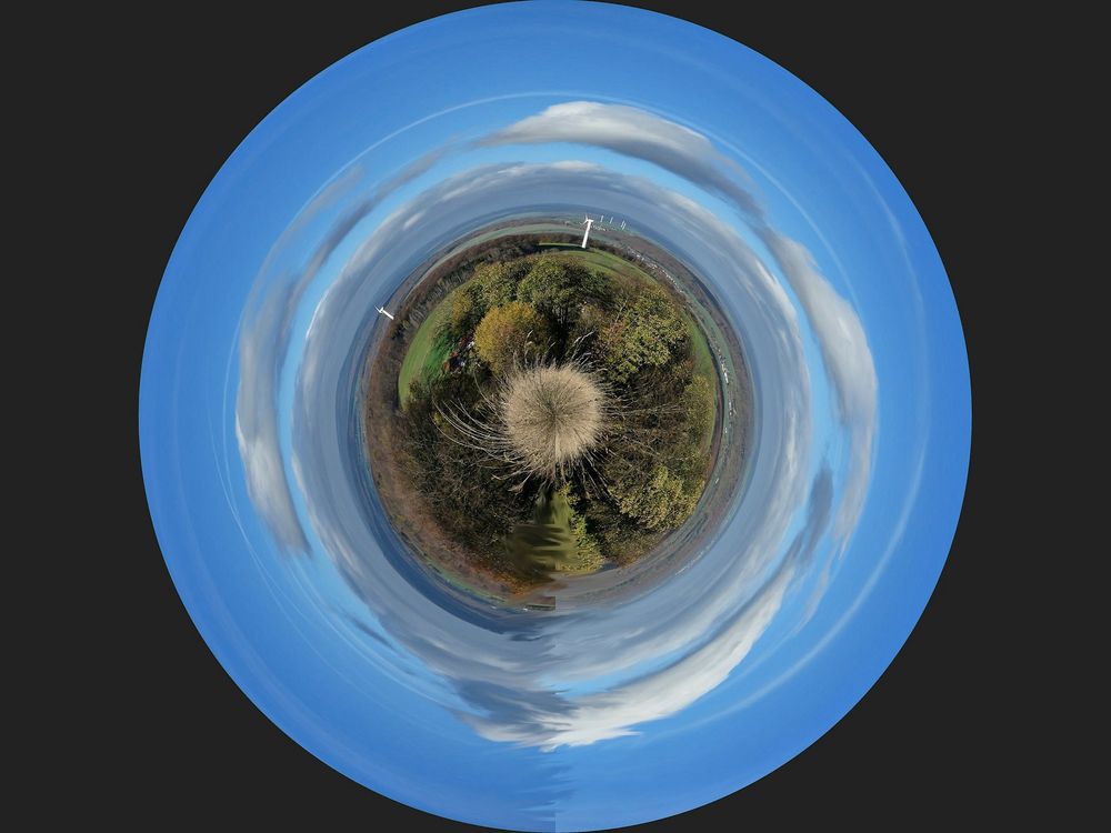 Kleiner Planet (BEA mit GIMP) Foto & Bild | digiart, filtertechniken ...