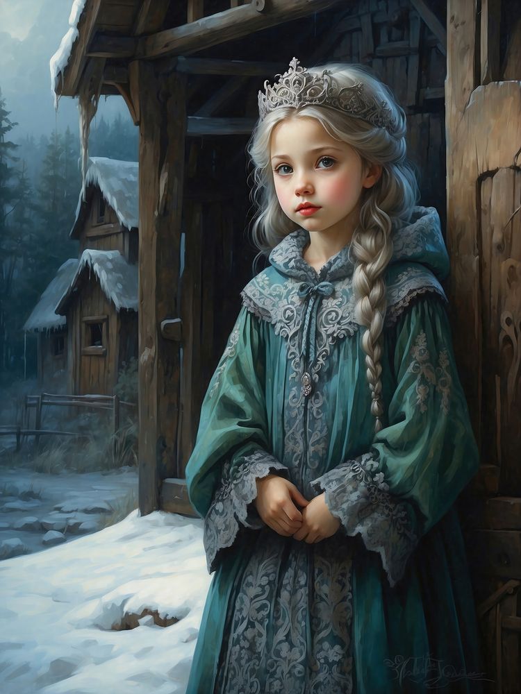 kleines Mädchen Foto & Bild | ki-generierte bilder, ki - menschen, ki - portraits Bilder auf ...