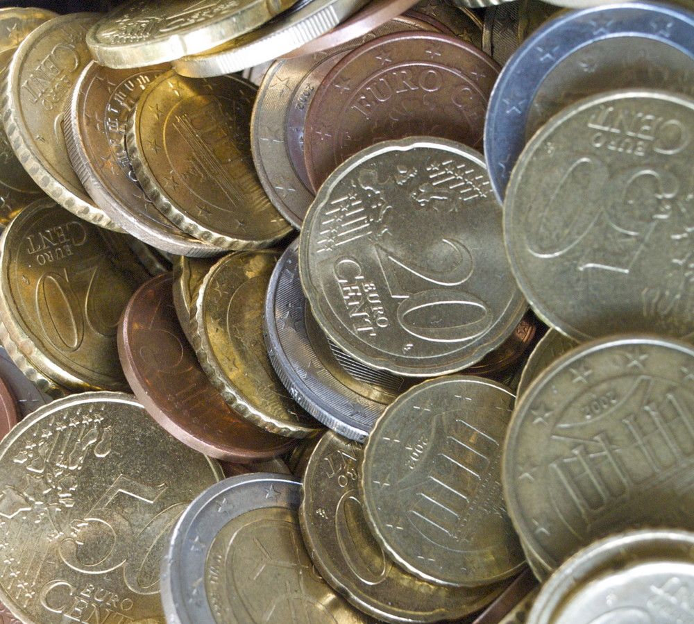 kleingeld Foto & Bild | stillleben, geld, münzen, usw., motive Bilder ...