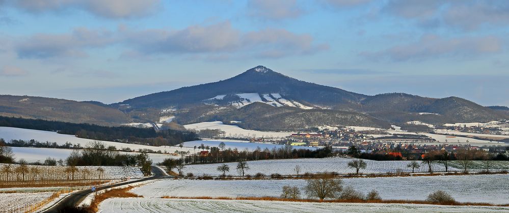 Kletecna Böhmische Berge im Winterkleid Teil 6 und Ende der kleinen ...