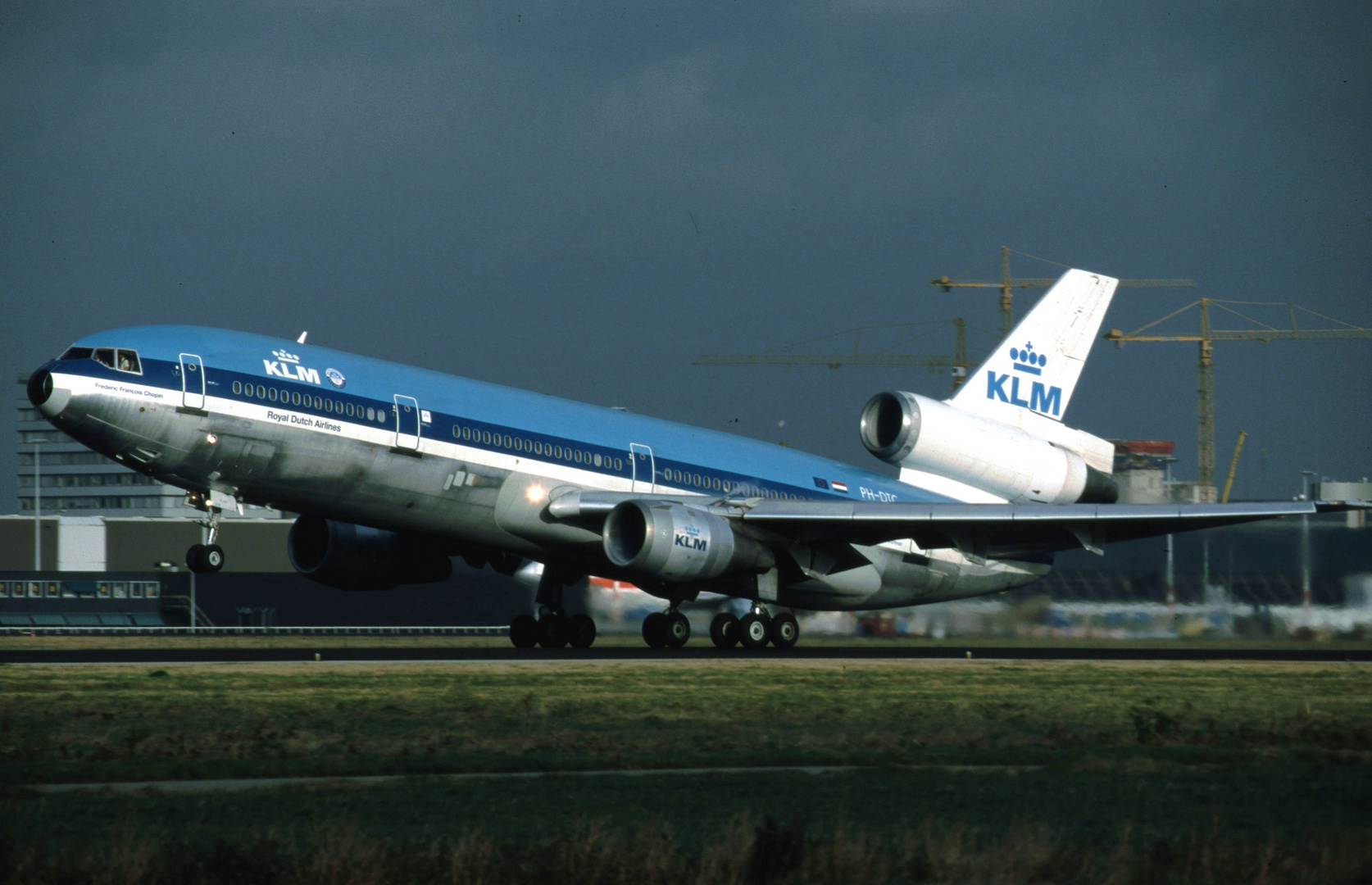 KLM DC-10 take-off Amsterdam Foto & Bild | luftfahrt ...