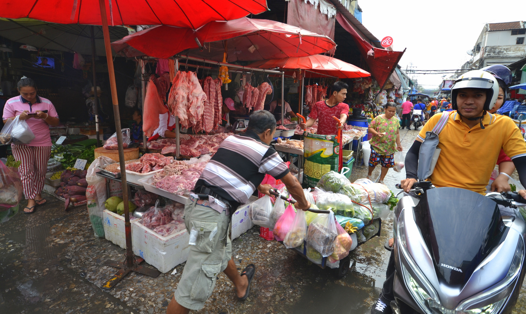 Klong Toei Food Market Foto & Bild | asia, thailand, southeast asia ...