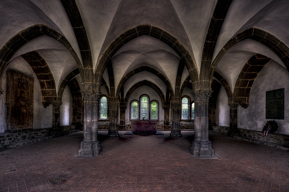 Kloster Arnsburg Foto & Bild | bearbeitungs - techniken, hdri & tm, kirchen hdr Bilder auf ...