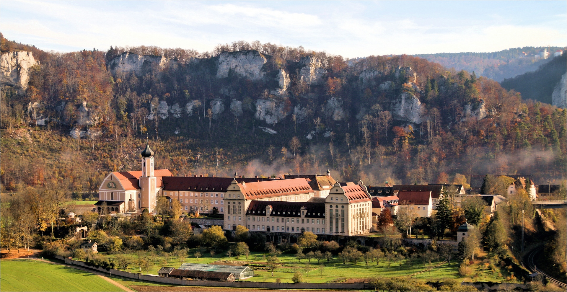 KLOSTER BEURON Foto & Bild | world, herbst, kloster Bilder auf ...