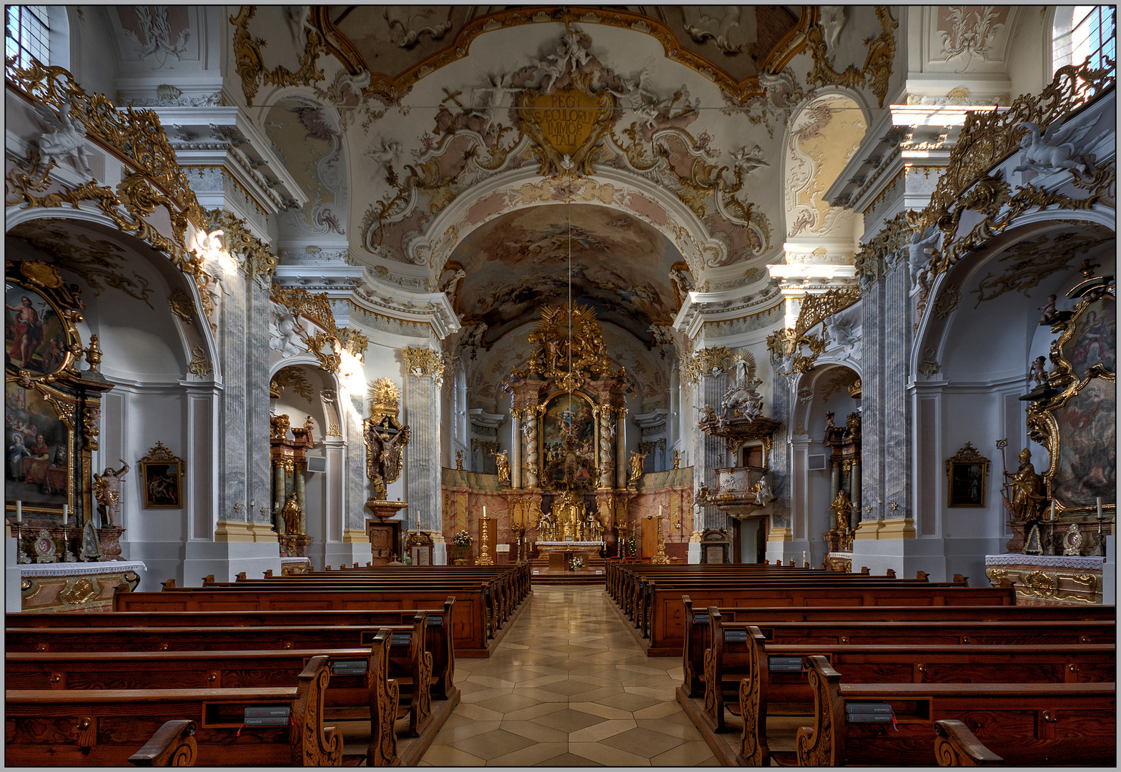 Kloster Fürstenzell. Foto & Bild | architektur, sakralbauten, innenansichten kirchen Bilder auf ...