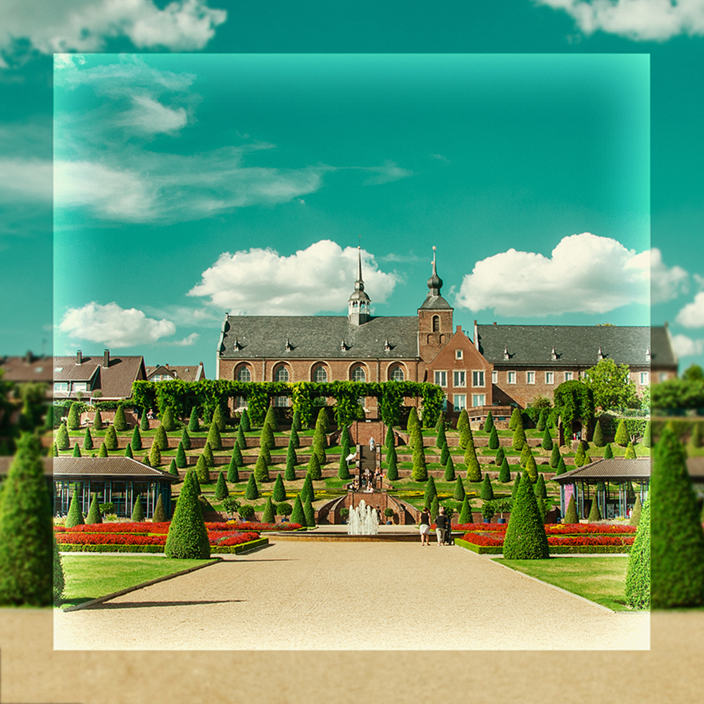 Kloster Kamp im Farblook Foto & Bild | architektur, sakralbauten, klöster Bilder auf fotocommunity