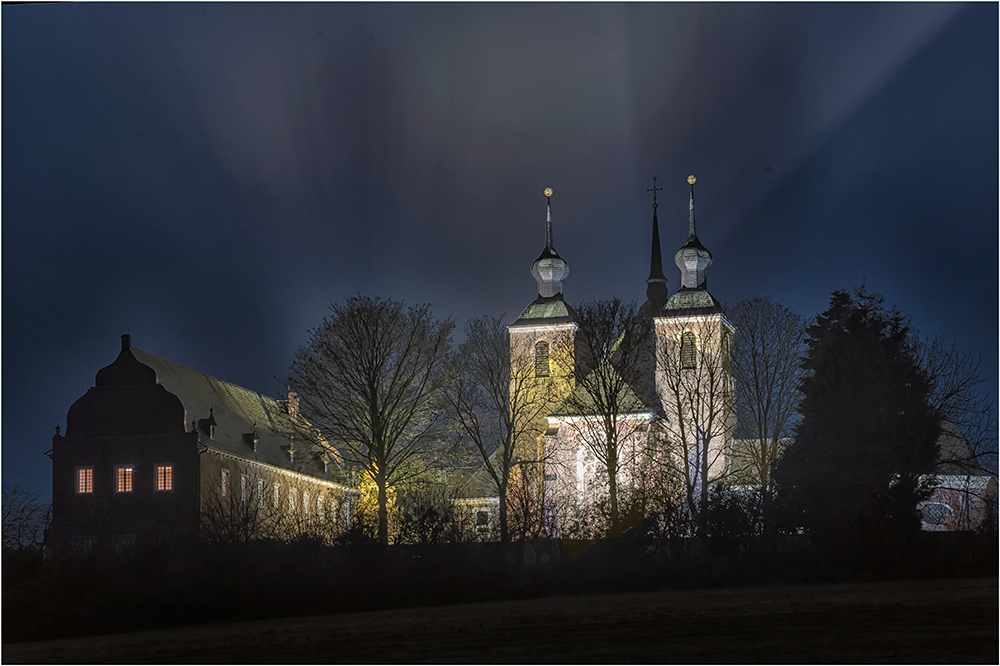 Kloster Kamp Lintfort Foto & Bild | architektur, architektur bei nacht, nrw Bilder auf fotocommunity