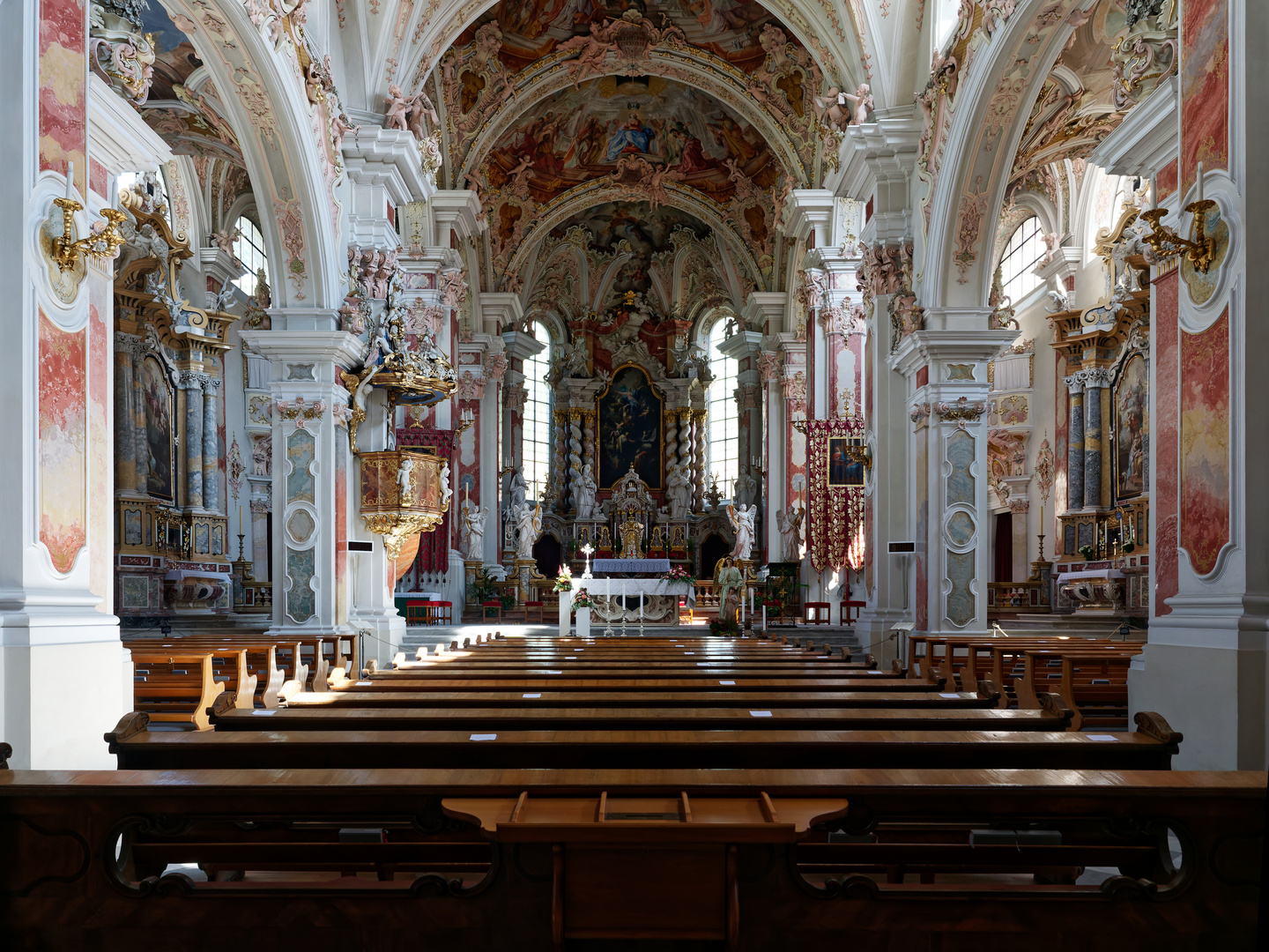 Kloster Neustift - Hauptschiff Foto & Bild | architektur, europe, italy ...