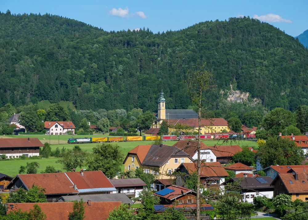 Kloster Reisach ... Foto & Bild | eisenbahn, güterzug, oberbayern ...