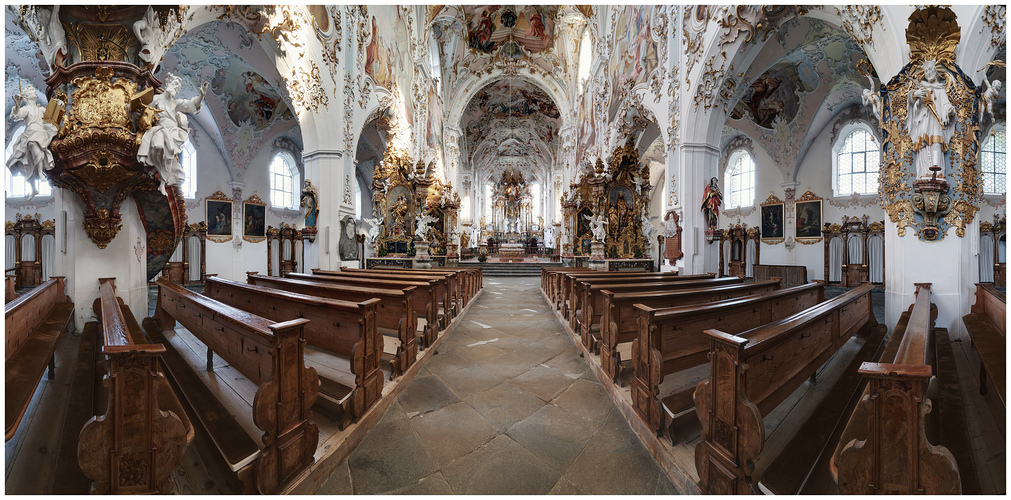 Kloster Rottenbuch Foto & Bild | architektur, sakralbauten, innenansichten kirchen Bilder auf ...