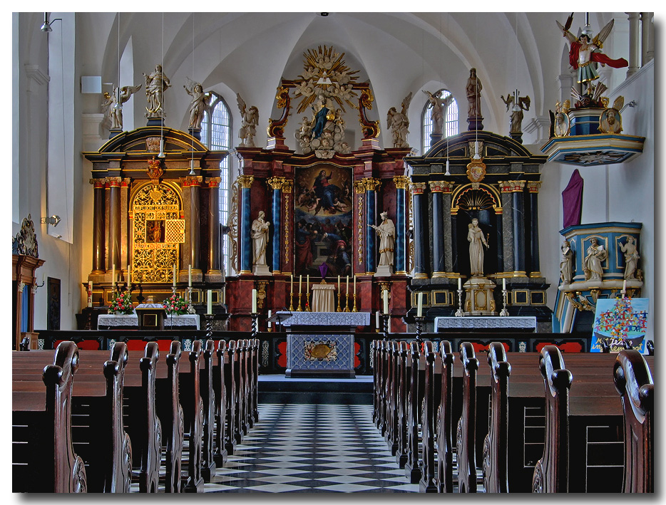 Klosterkirche Foto & Bild | architektur, sakralbauten, innenansichten kirchen Bilder auf ...