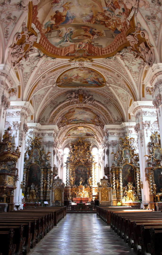 Klosterkirche Aldersbach Foto & Bild | architektur, sakralbauten, innenansichten kirchen Bilder ...