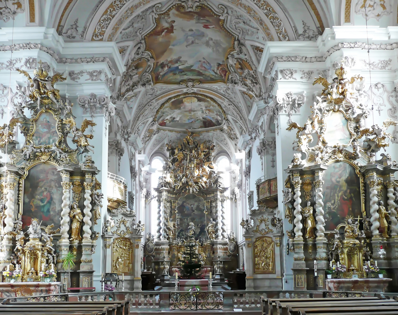 Klosterkirche Aldersbach Foto & Bild | architektur, sakralbauten, innenansichten kirchen Bilder ...
