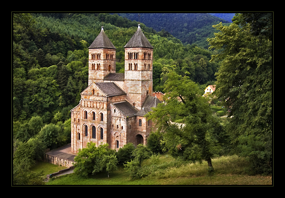 Klosterkirche Murbach Foto & Bild | europe, france, alsace elsass ...