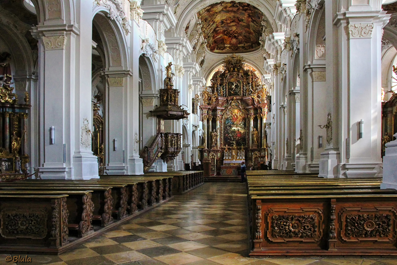 Klosterkirche Niederaltaich Foto & Bild | world, kloster, barock Bilder ...