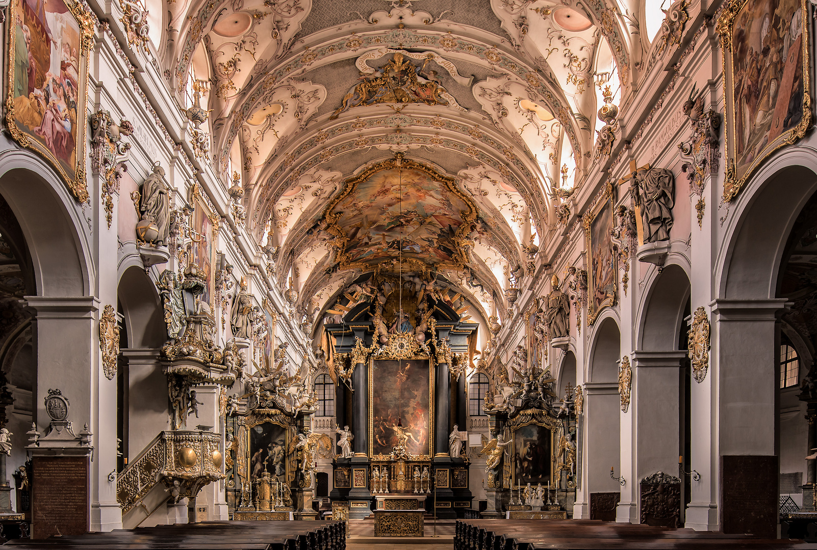 KLOSTERKIRCHE ST. EMMRAM REGENSBURG. Foto & Bild | dokumentation, kloster, barock Bilder auf ...