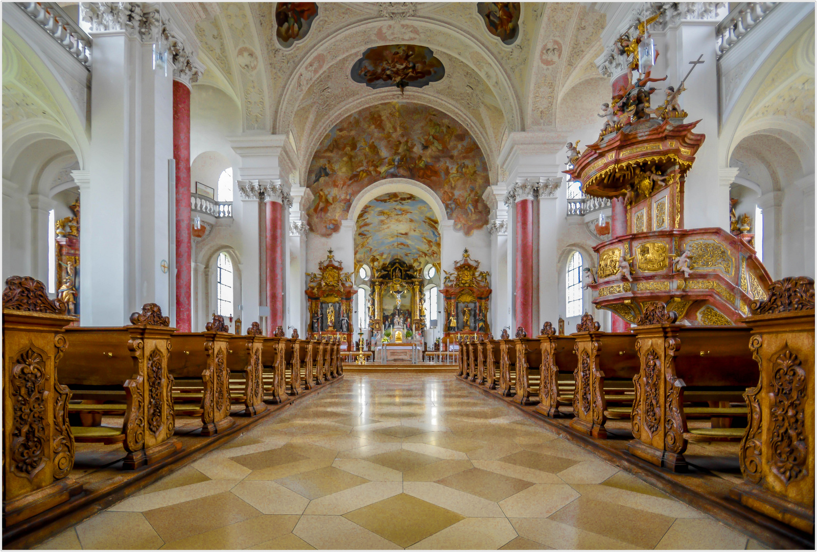 Klosterkirche St. Peter und Paul Weißenau / Ravensburg (1) Foto & Bild | architektur, motive ...