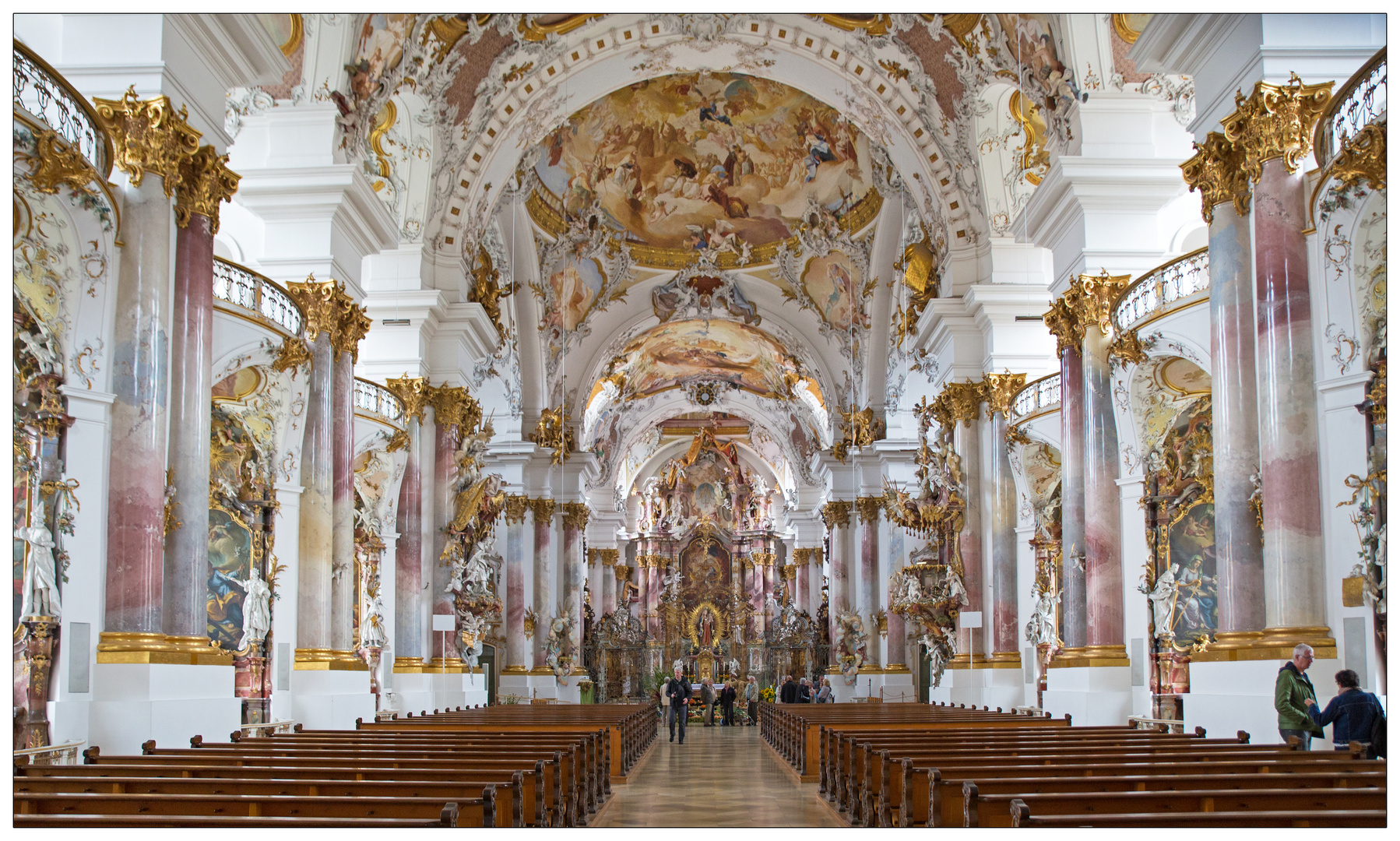 Klosterkirche Zwiefalten Foto & Bild | architektur, sakralbauten, innenansichten kirchen Bilder ...