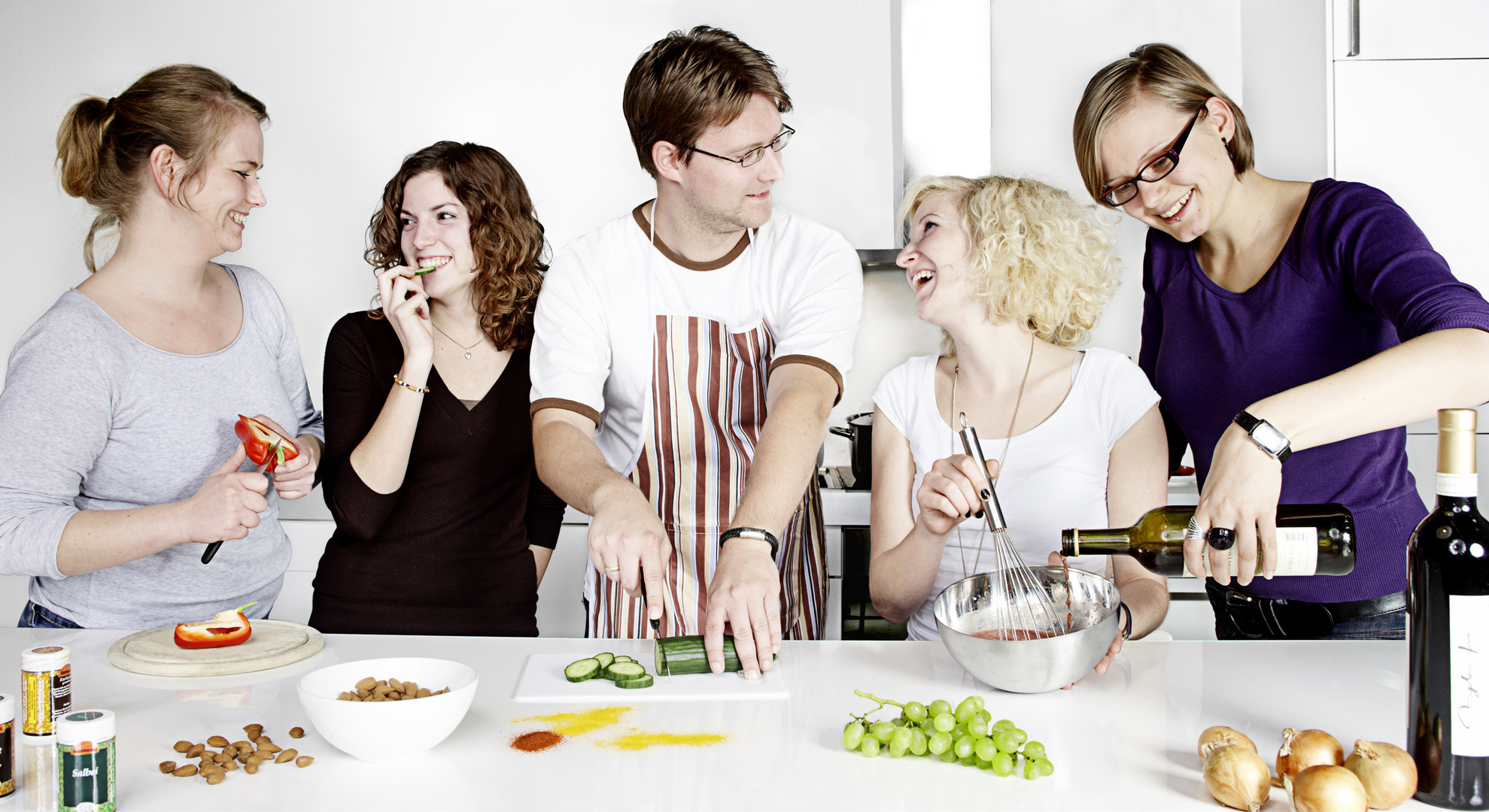 Kochkurs Foto & Bild | jugend, studio, menschen Bilder auf fotocommunity