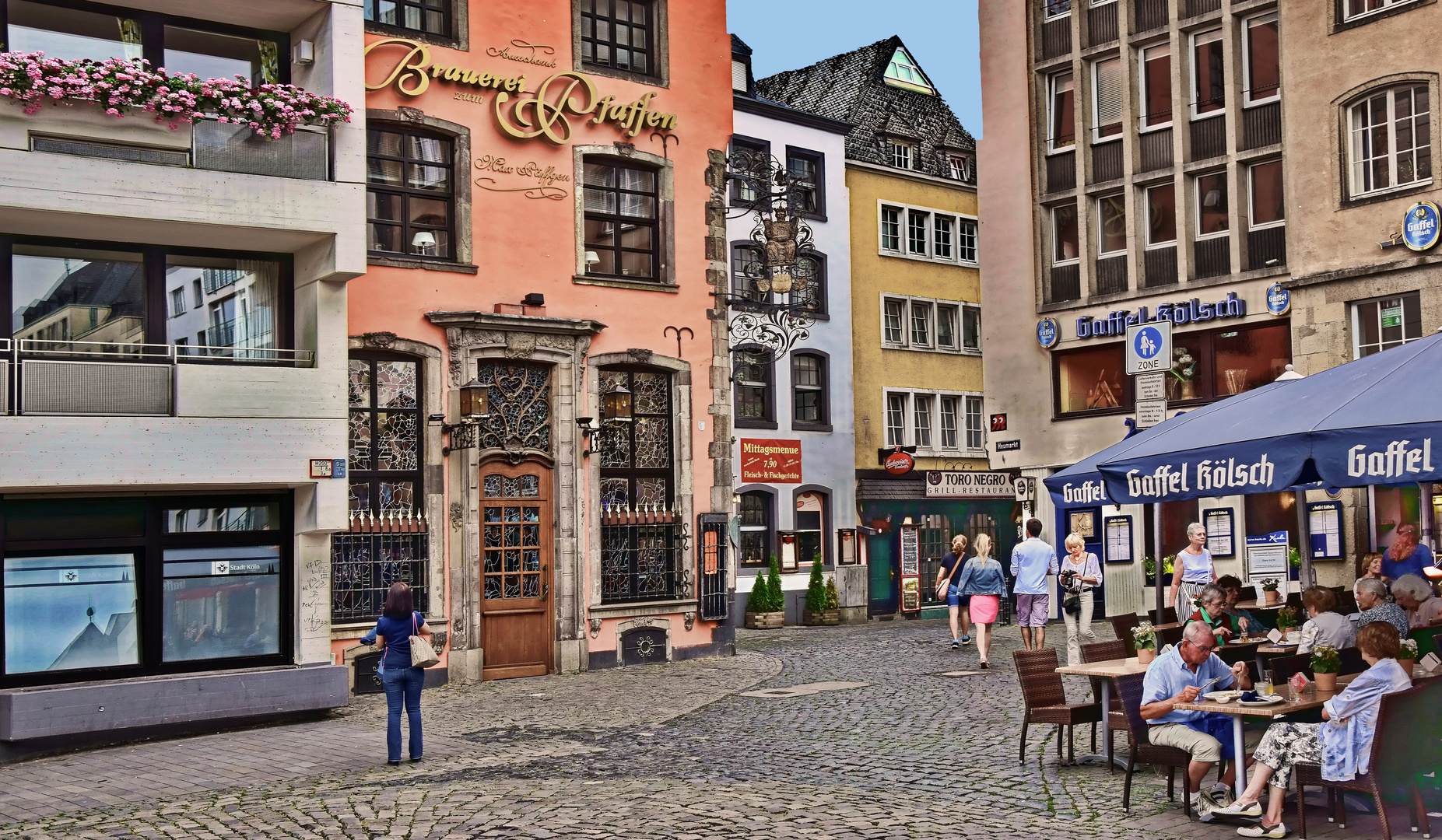 KÖLN - auf dem Alter Markt (Heumarkt) Foto & Bild | city, street, world ...