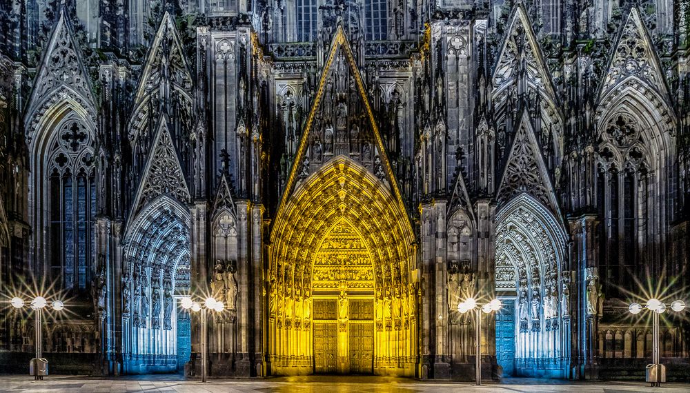 Köln. Kölner Dom. Westfassade. Foto & Bild | architektur, deutschland ...