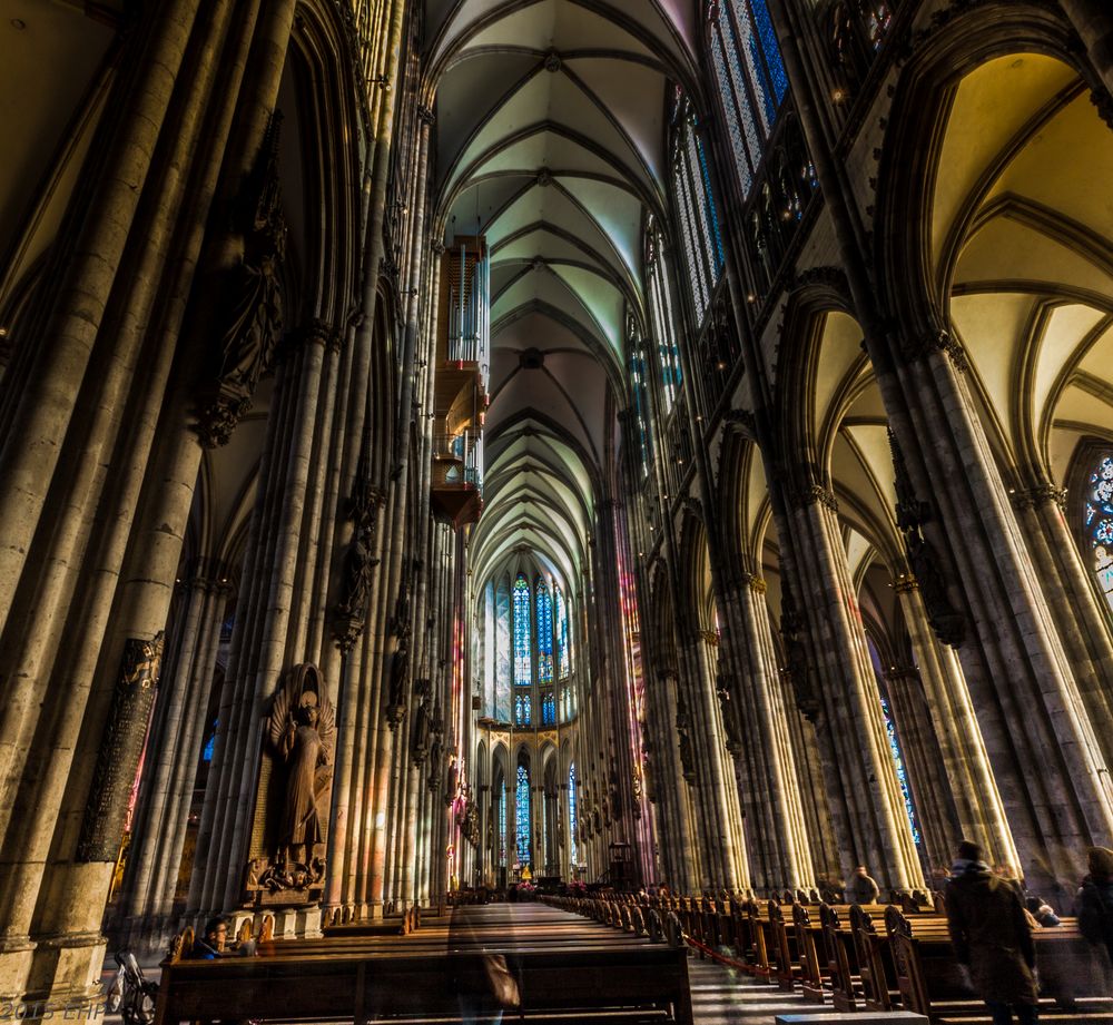 Kölner Dom, Innenansicht Foto & Bild | architektur, sakralbauten ...