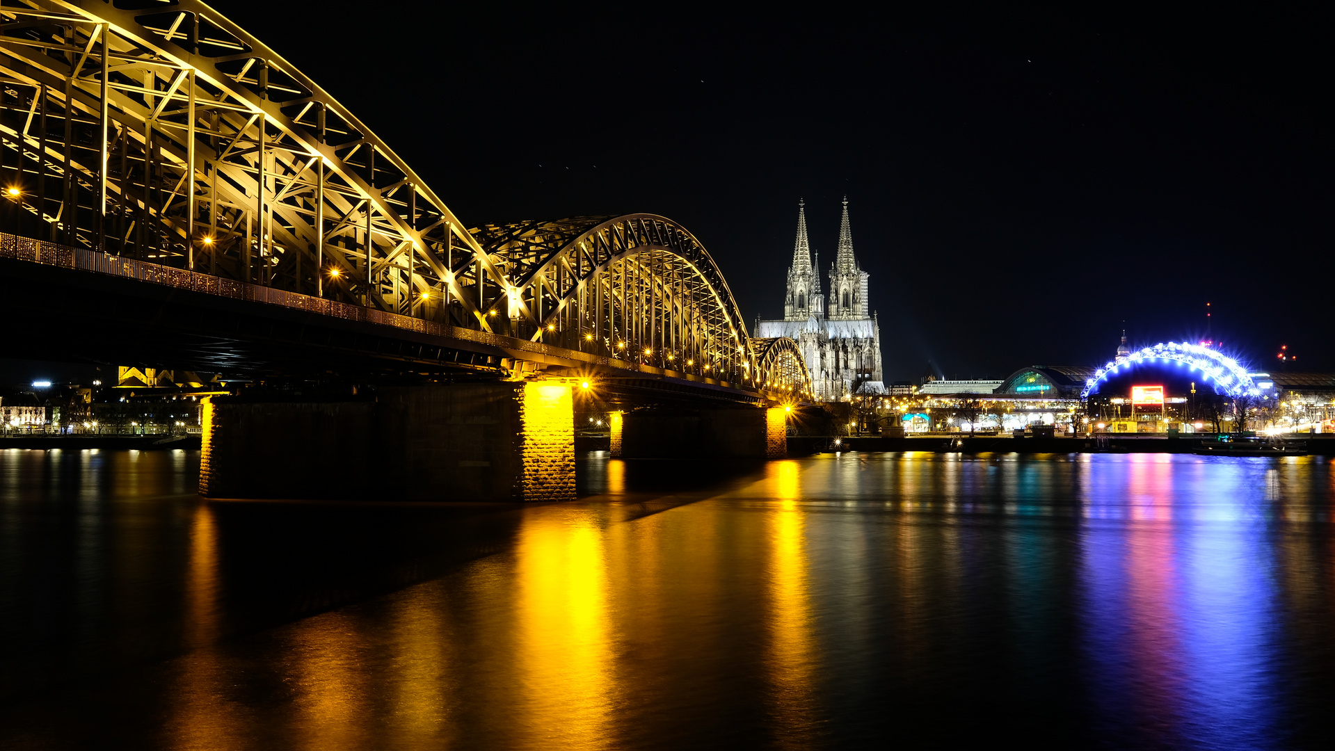 Kölner Lichter Foto & Bild | world, köln, deutschland Bilder auf ...