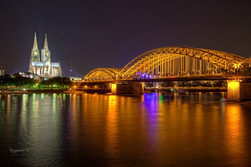 Kölner Nacht Foto & Bild | bearbeitungs - techniken, hdri & tm, digiart ...