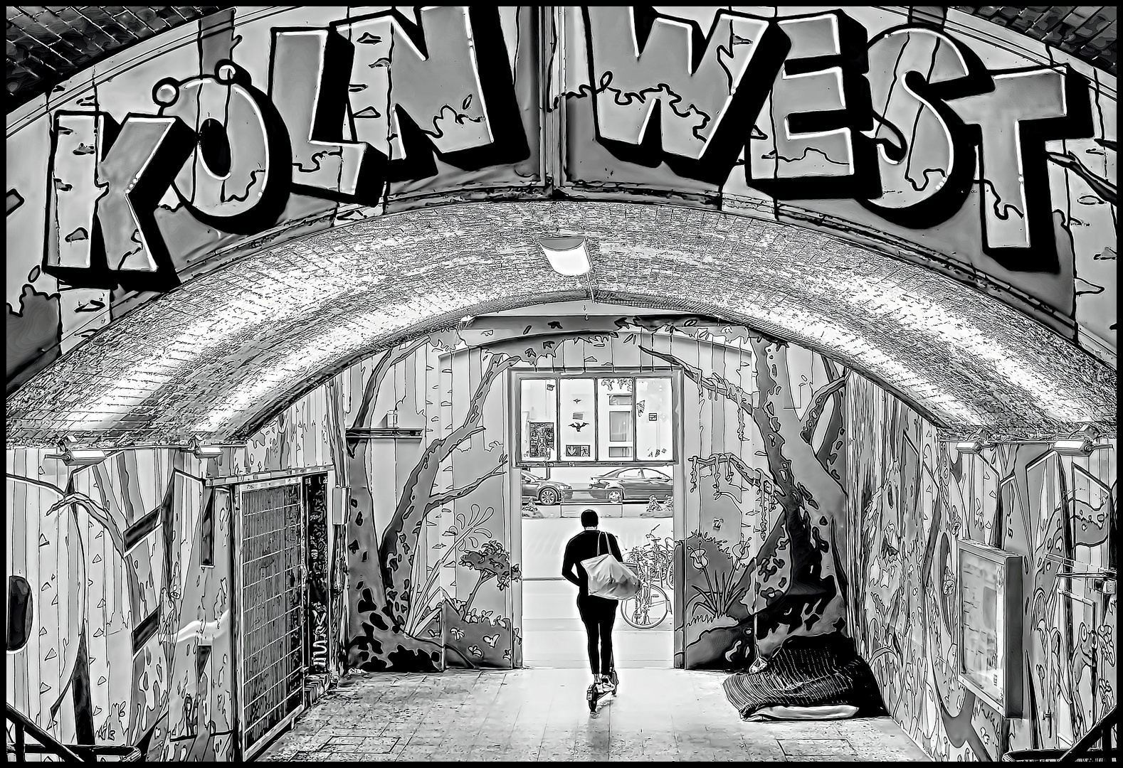 KölnWest Foto & Bild | streetfotografie mit menschen, monochrom, bearbeitungs - techniken Bilder ...