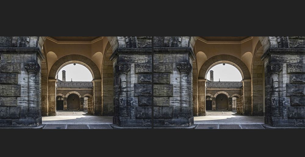 Kolonnade 1 (3D) Foto & Bild | deutschland, europe, sachsen Bilder auf ...