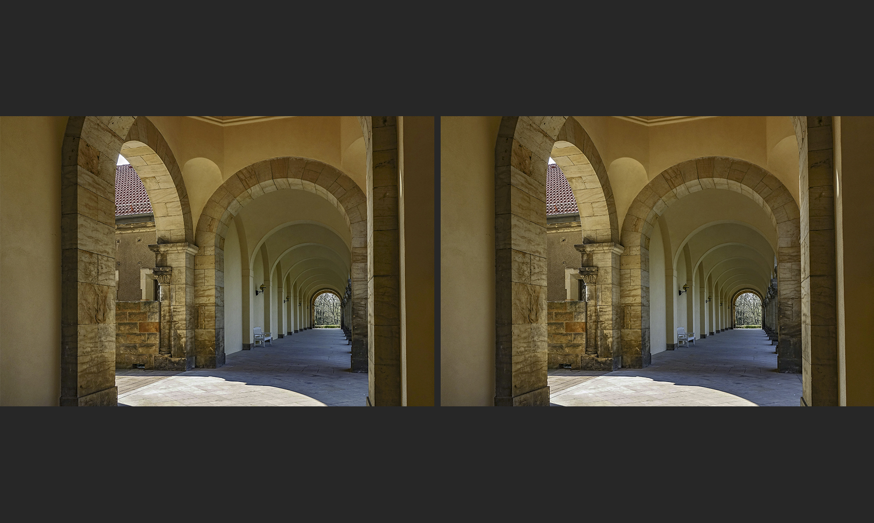 Kolonnade 2 (3D) Foto & Bild | deutschland, europe, sachsen Bilder auf ...