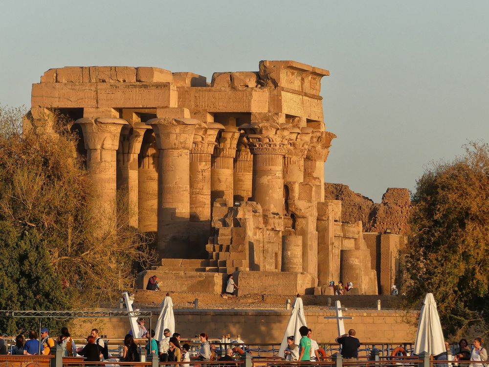 Kom Ombo Tempel Foto & Bild | architektur, africa, egypt Bilder auf ...