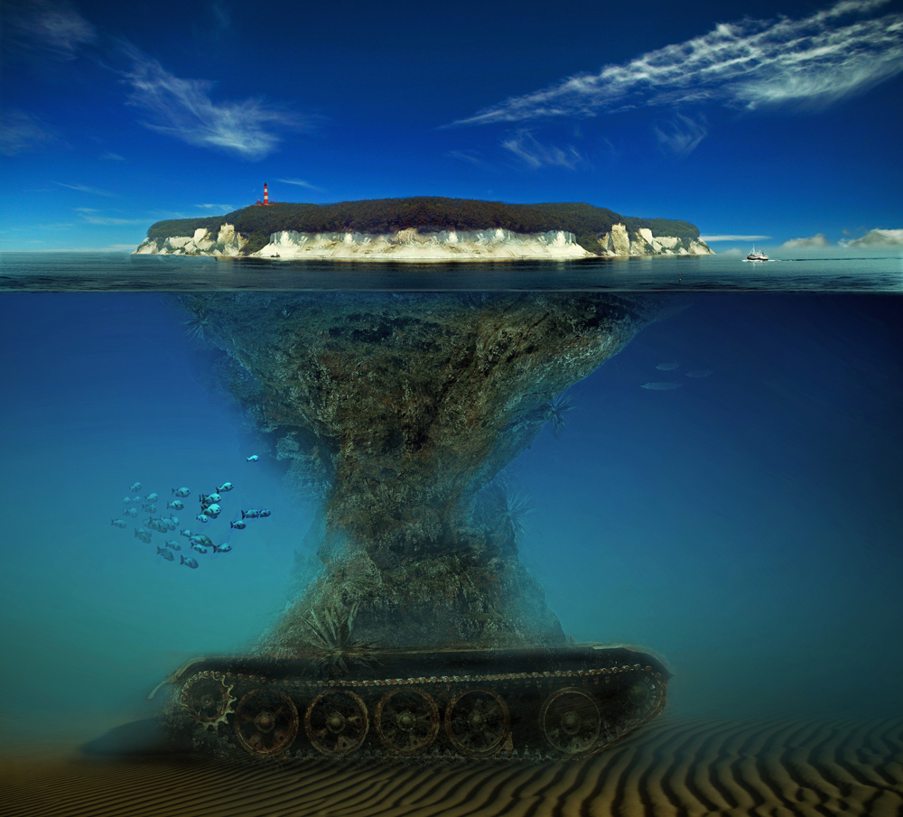 Kontinentalverschiebungen Foto & Bild | fotomontage, composing , composing Bilder auf fotocommunity