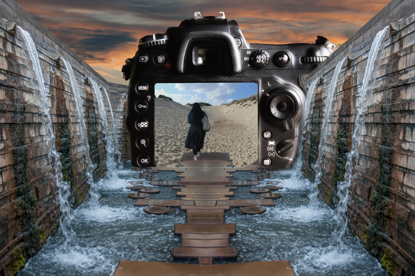 Kontrastwelten Foto & Bild | wasser, composing, digiart Bilder auf fotocommunity