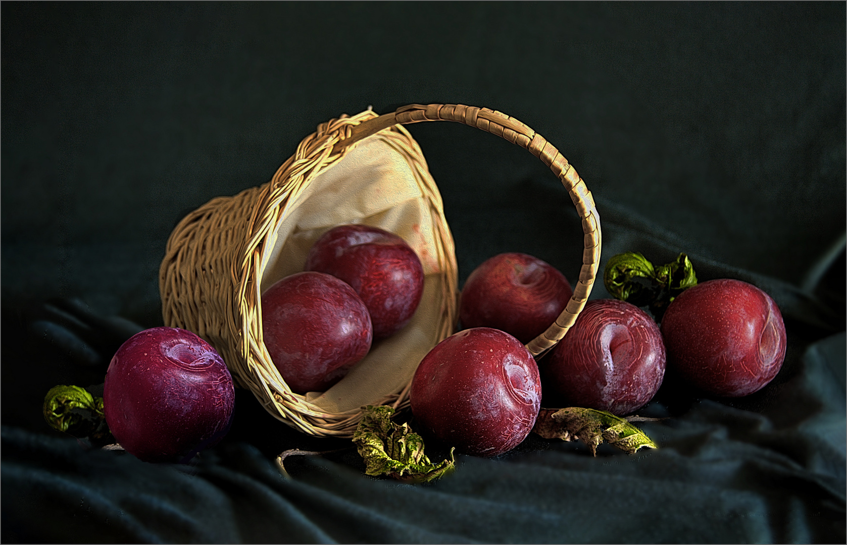 Korb mit Obst Foto & Bild | stillleben , fotos, natur Bilder auf ...