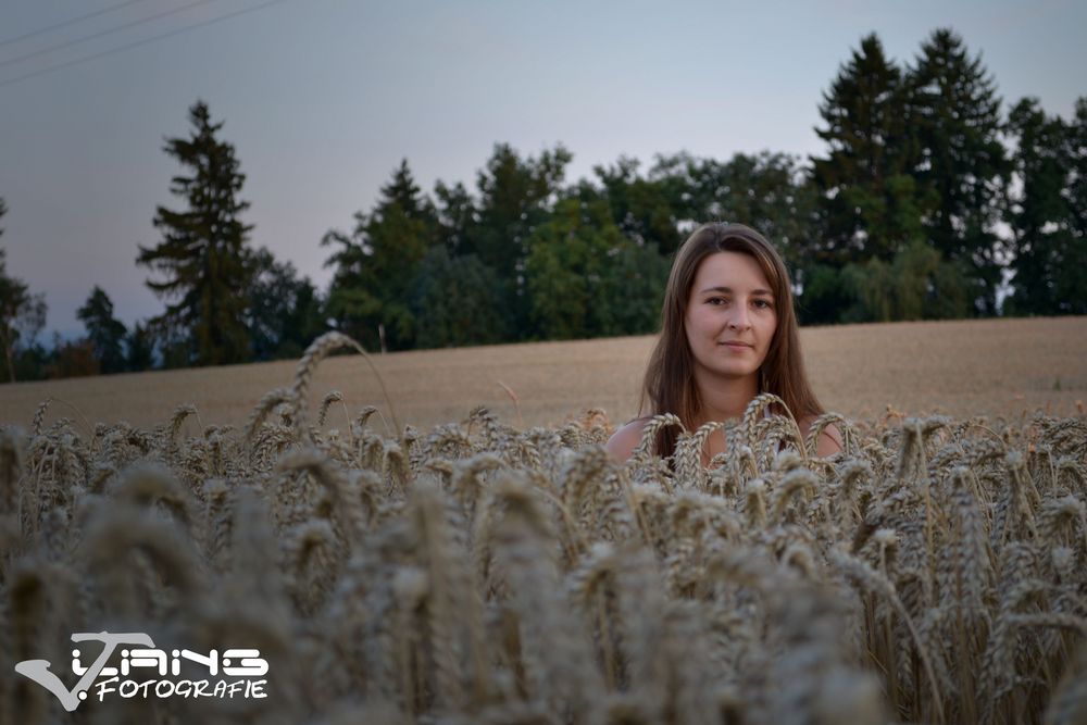 Kornfeld 2 Foto & Bild | portrait, portrait frauen, outdoor Bilder auf fotocommunity