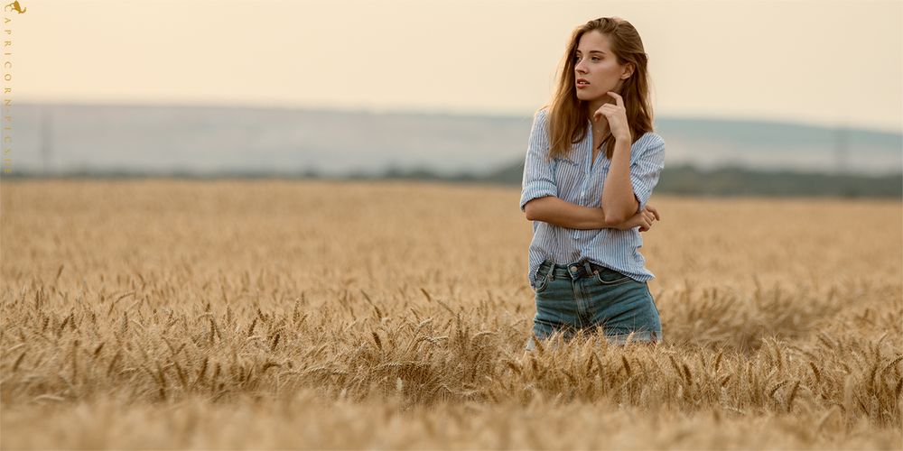 Kornfeld #3 Foto & Bild | erwachsene menschen, portraits erwachsener, menschen Bilder auf ...